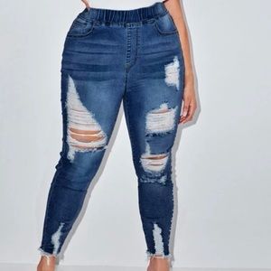 Jeans | Stretch Ripped Jeans | Poshmark